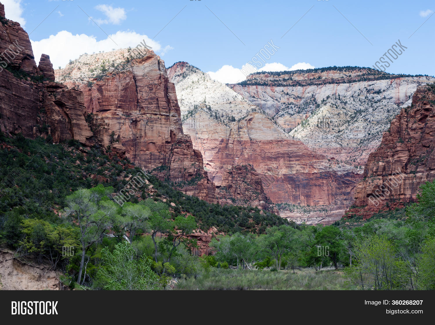 Rock Formations Zion Image & Photo (Free Trial) | Bigstock