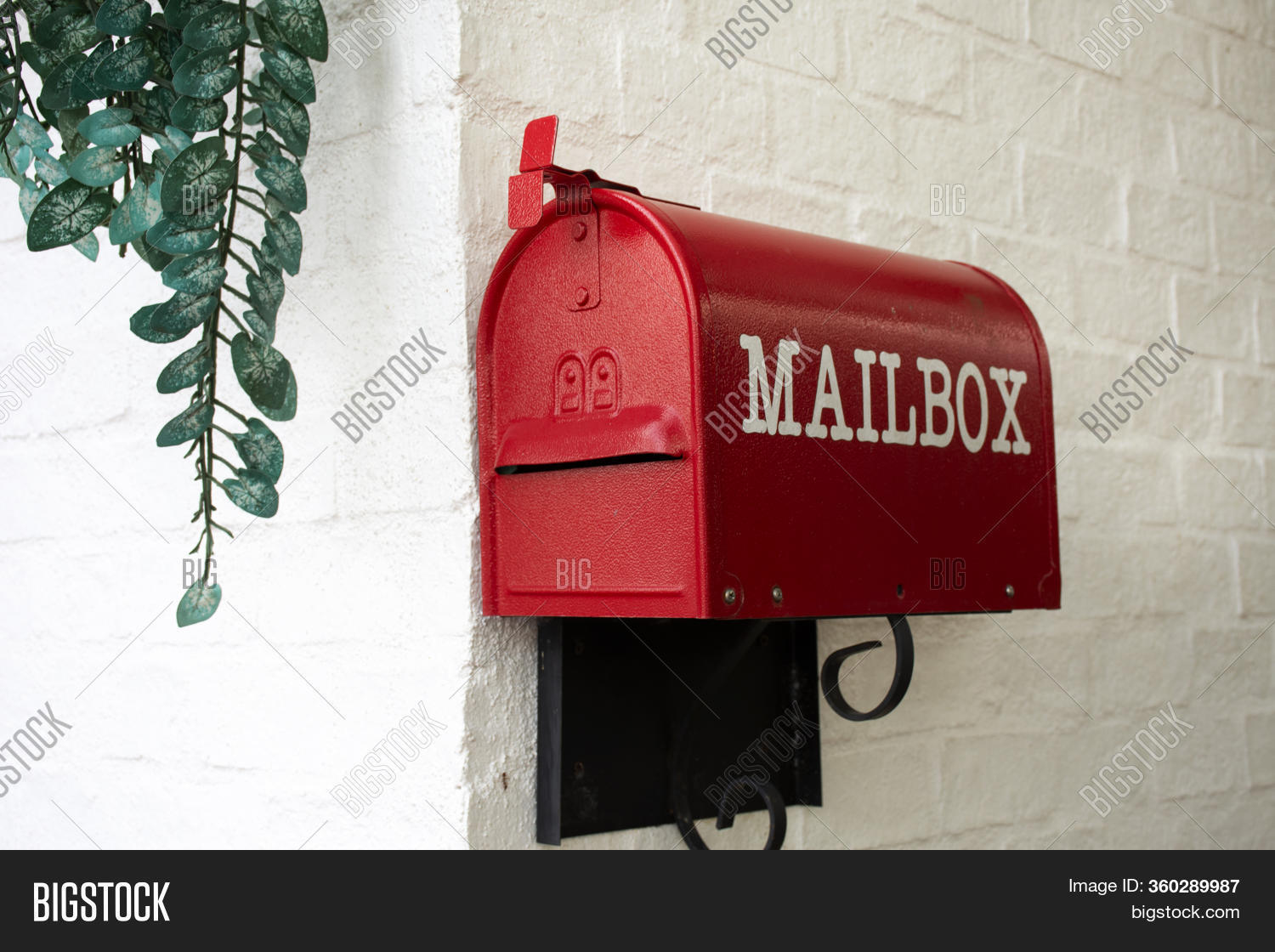 Red Mailbox Decoration Image & Photo (Free Trial) | Bigstock