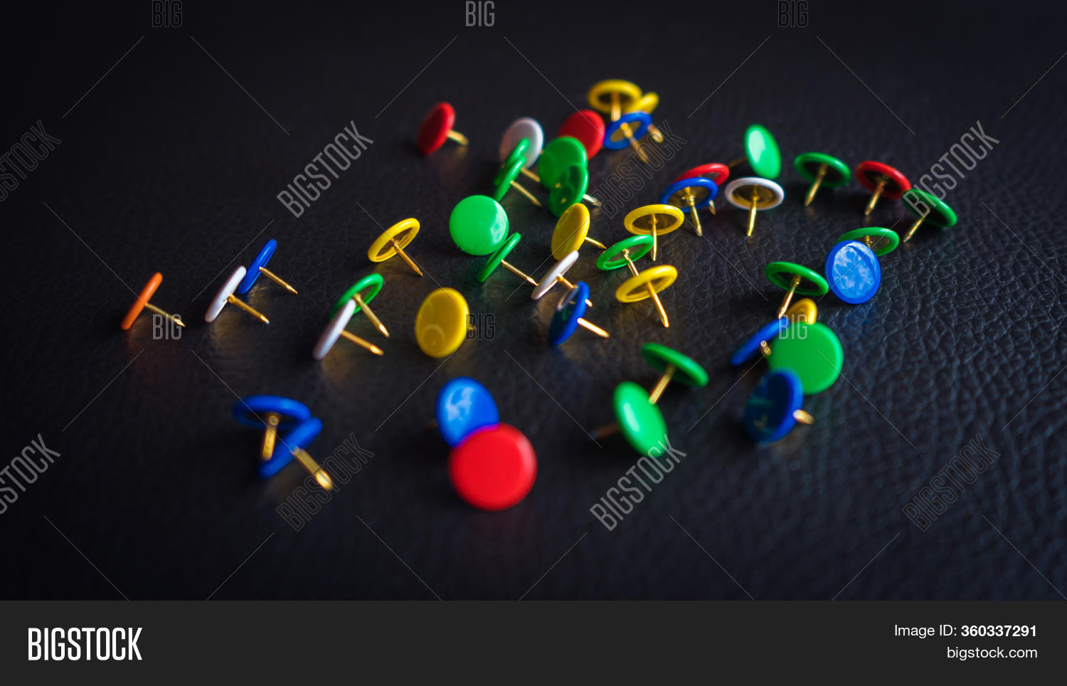 Collection Push Pins Image & Photo (Free Trial) | Bigstock