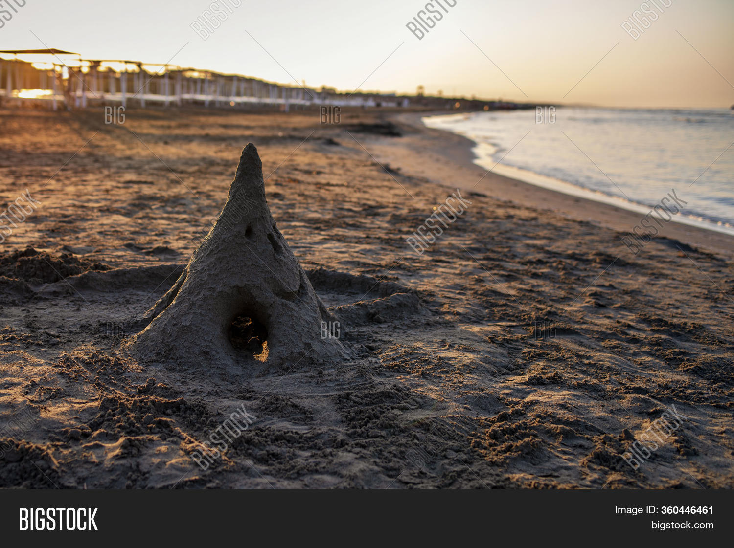 Figure Sand Made By Image & Photo (Free Trial) | Bigstock