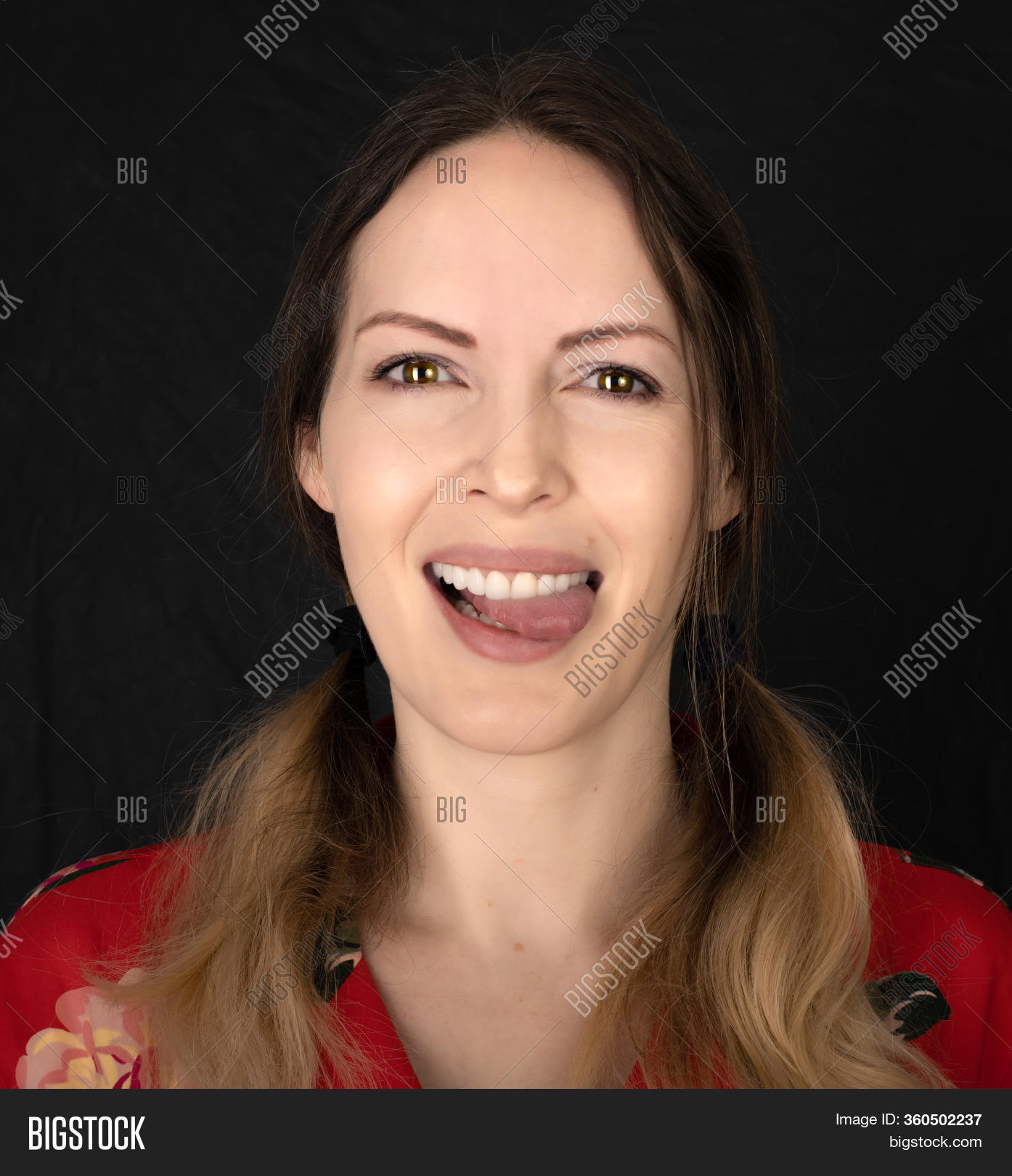 Emotion. Closed Woman Image & Photo (Free Trial) | Bigstock
