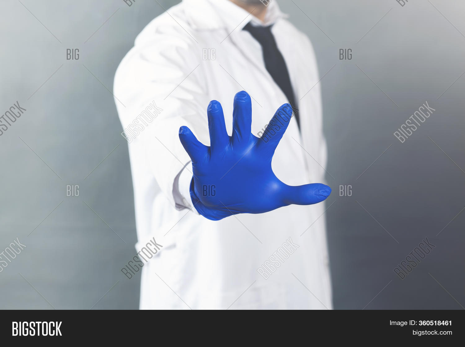 Male Doctor White Coat Image & Photo (Free Trial) | Bigstock