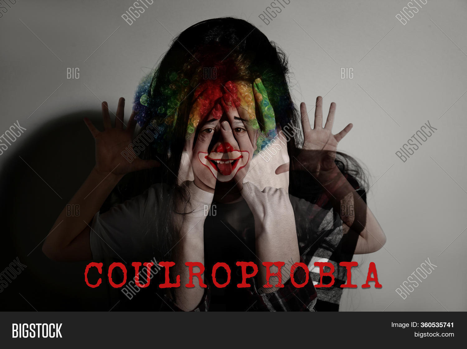 Coulrophobia Mask