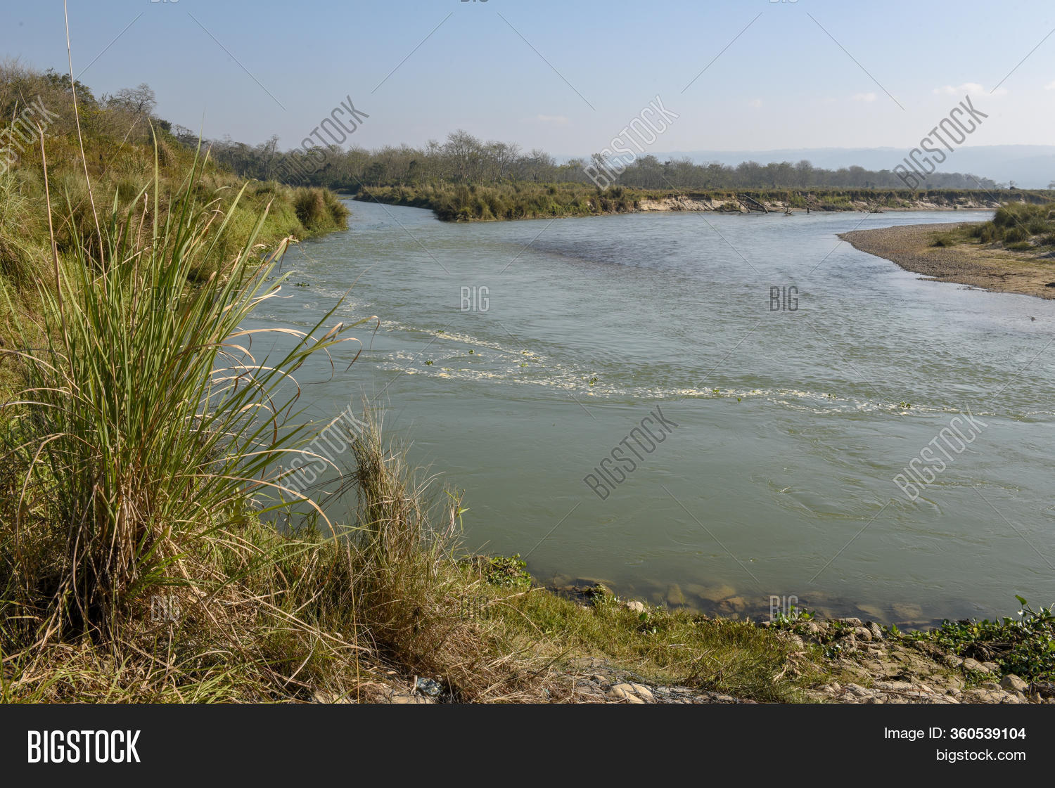 Rapti River Chitwan Image & Photo (Free Trial) | Bigstock