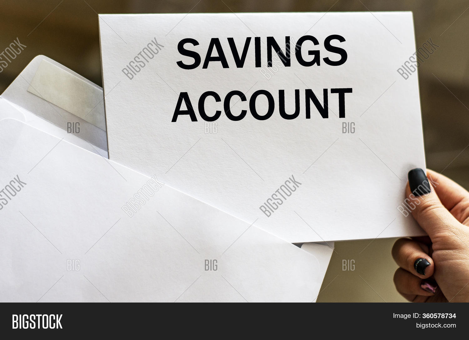 Savings Account Words Image & Photo (Free Trial) | Bigstock