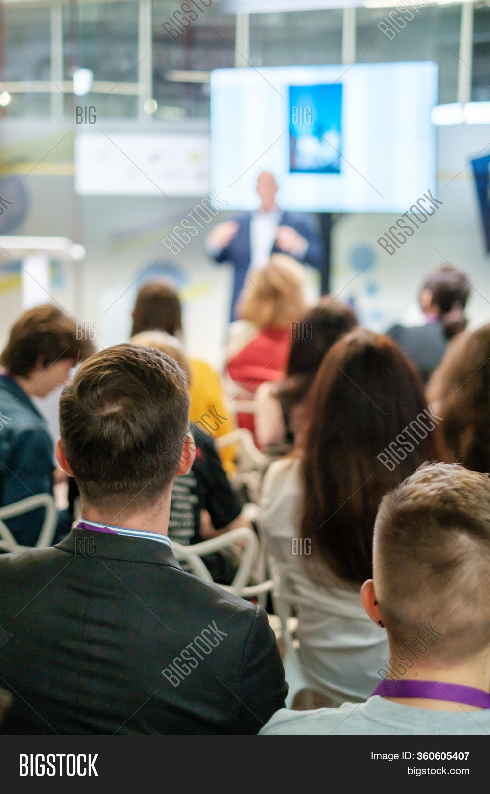 Audience Listens Image & Photo (Free Trial) | Bigstock