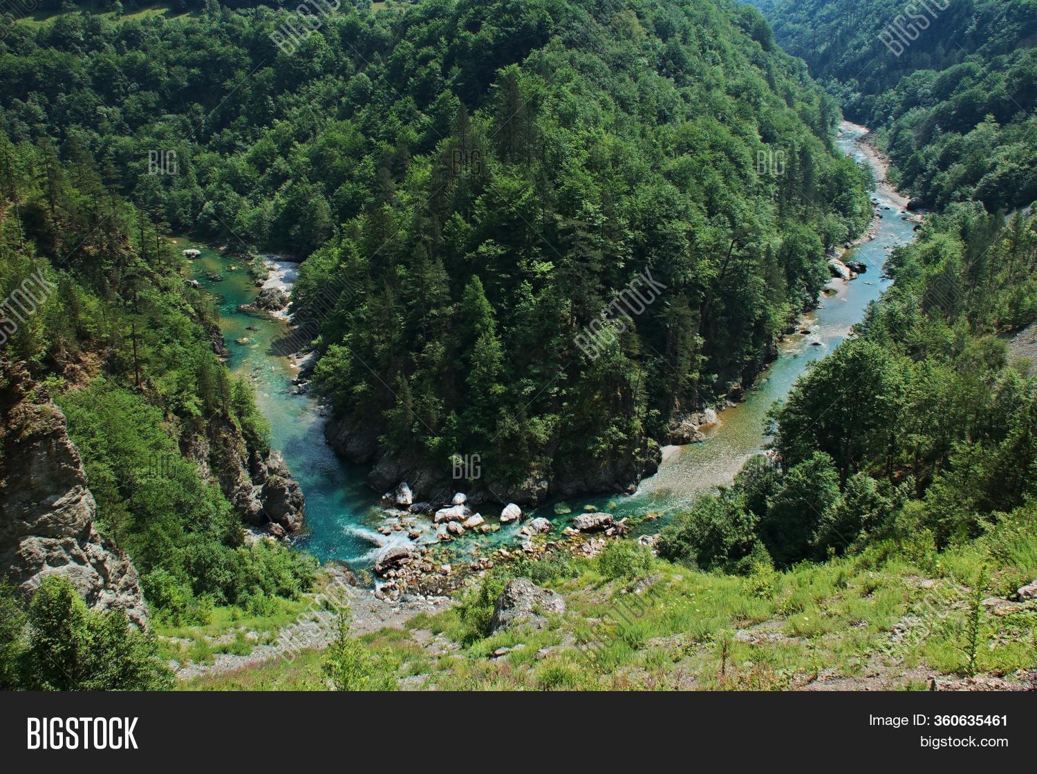 Bridge On Tara River Image & Photo (Free Trial) | Bigstock
