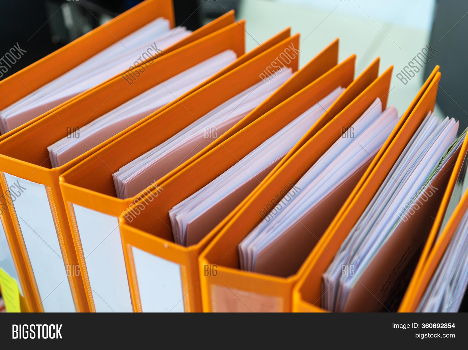 Document Binder File Image & Photo (Free Trial) | Bigstock