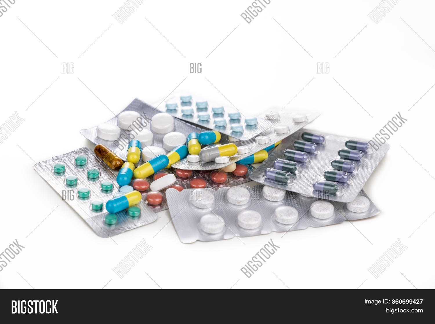 Multiple Strips Pills Image & Photo (Free Trial) | Bigstock
