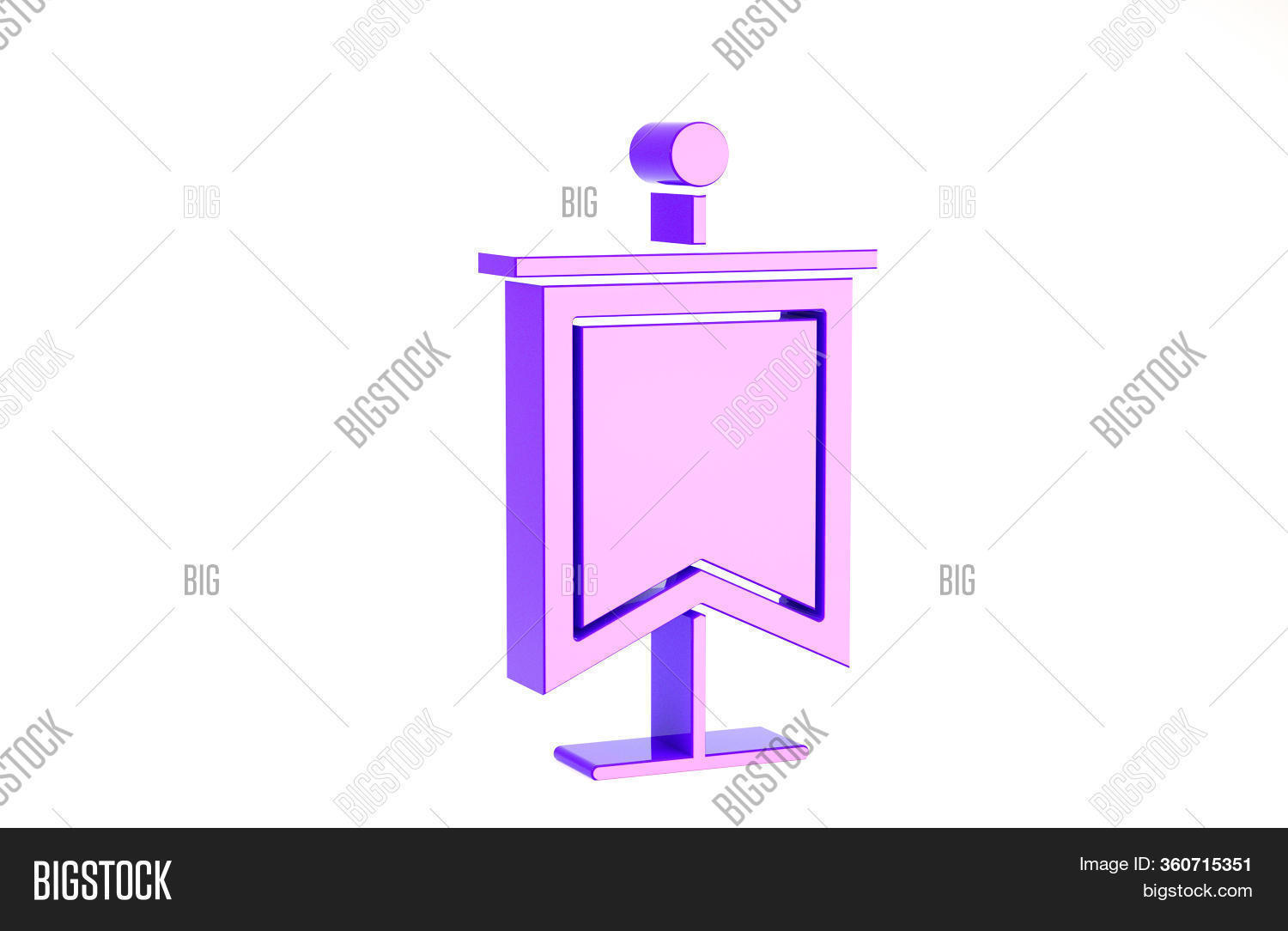 Purple Medieval Flag Image & Photo (Free Trial) | Bigstock
