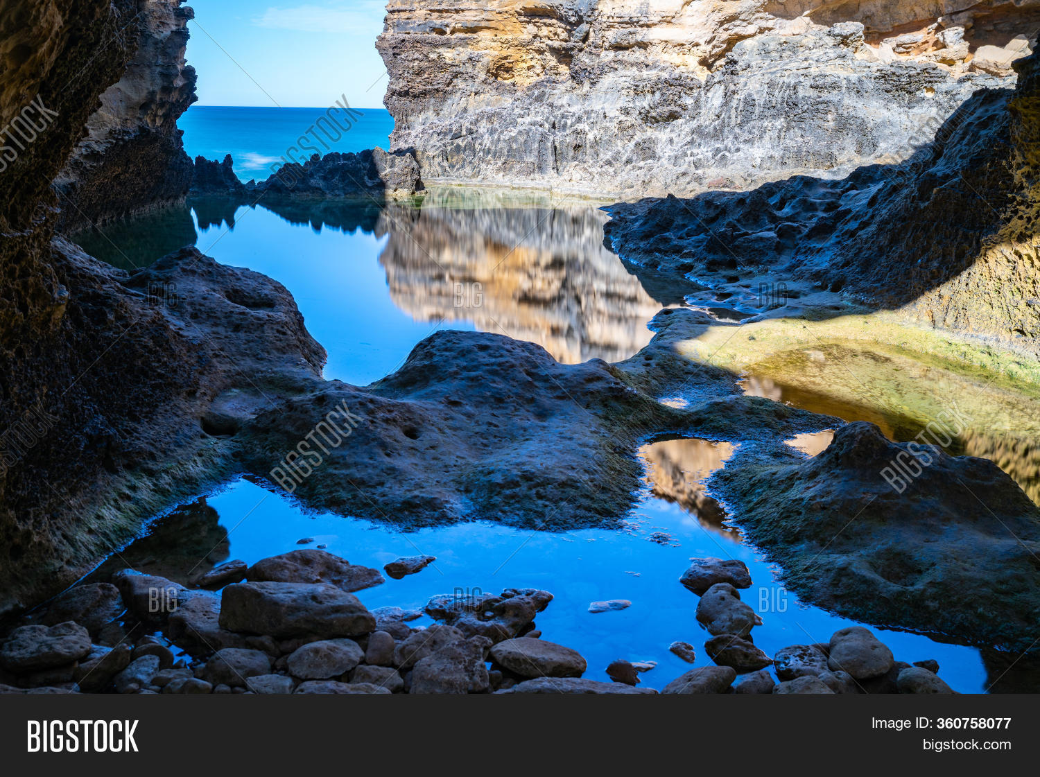 Grotto Pools Natural Image & Photo (Free Trial) | Bigstock