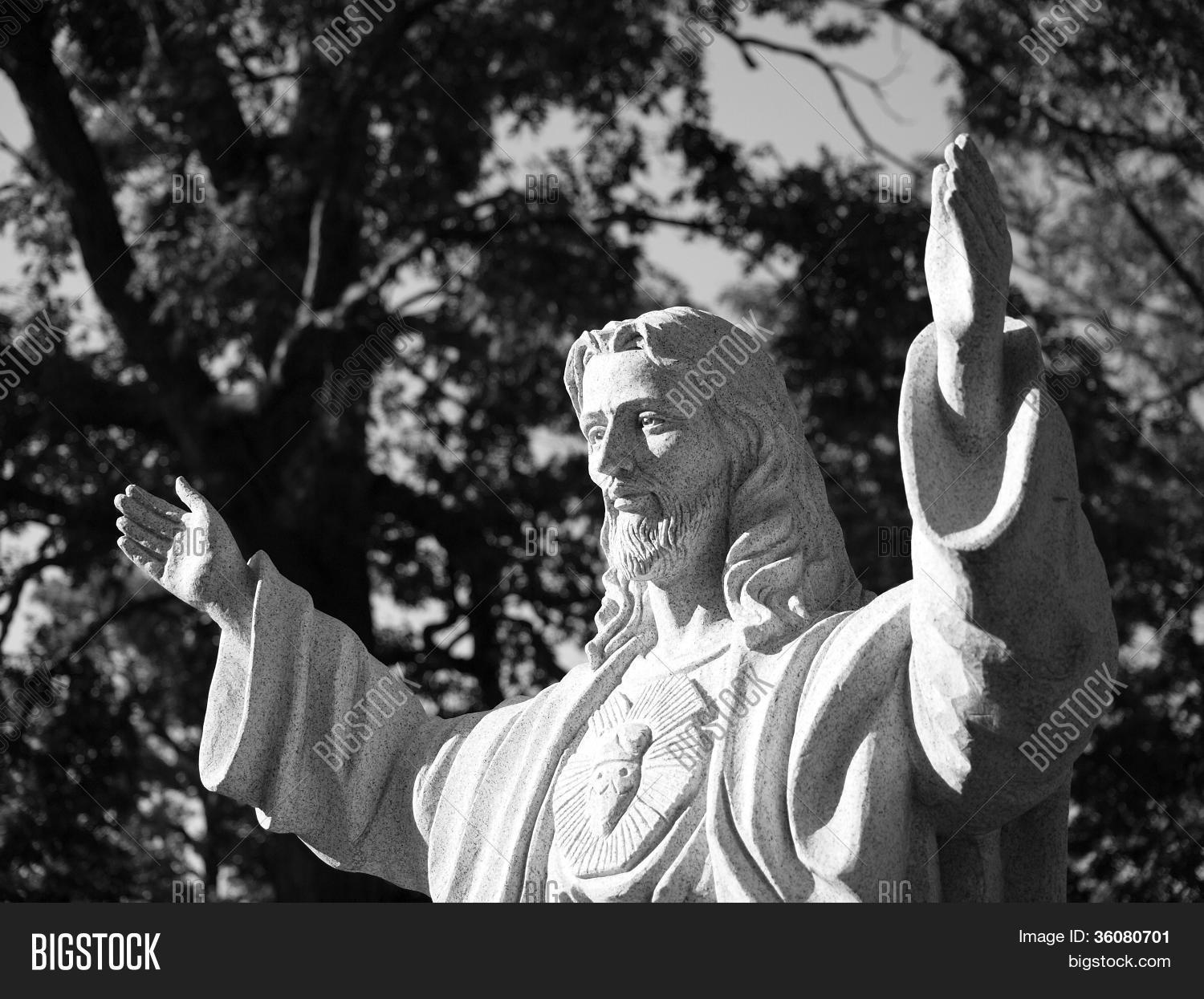 Jesus Christ Raising Image & Photo (Free Trial) | Bigstock
