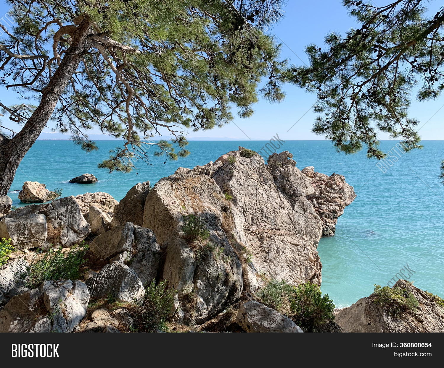 Rocks, Beautiful Blue Image & Photo (Free Trial) | Bigstock