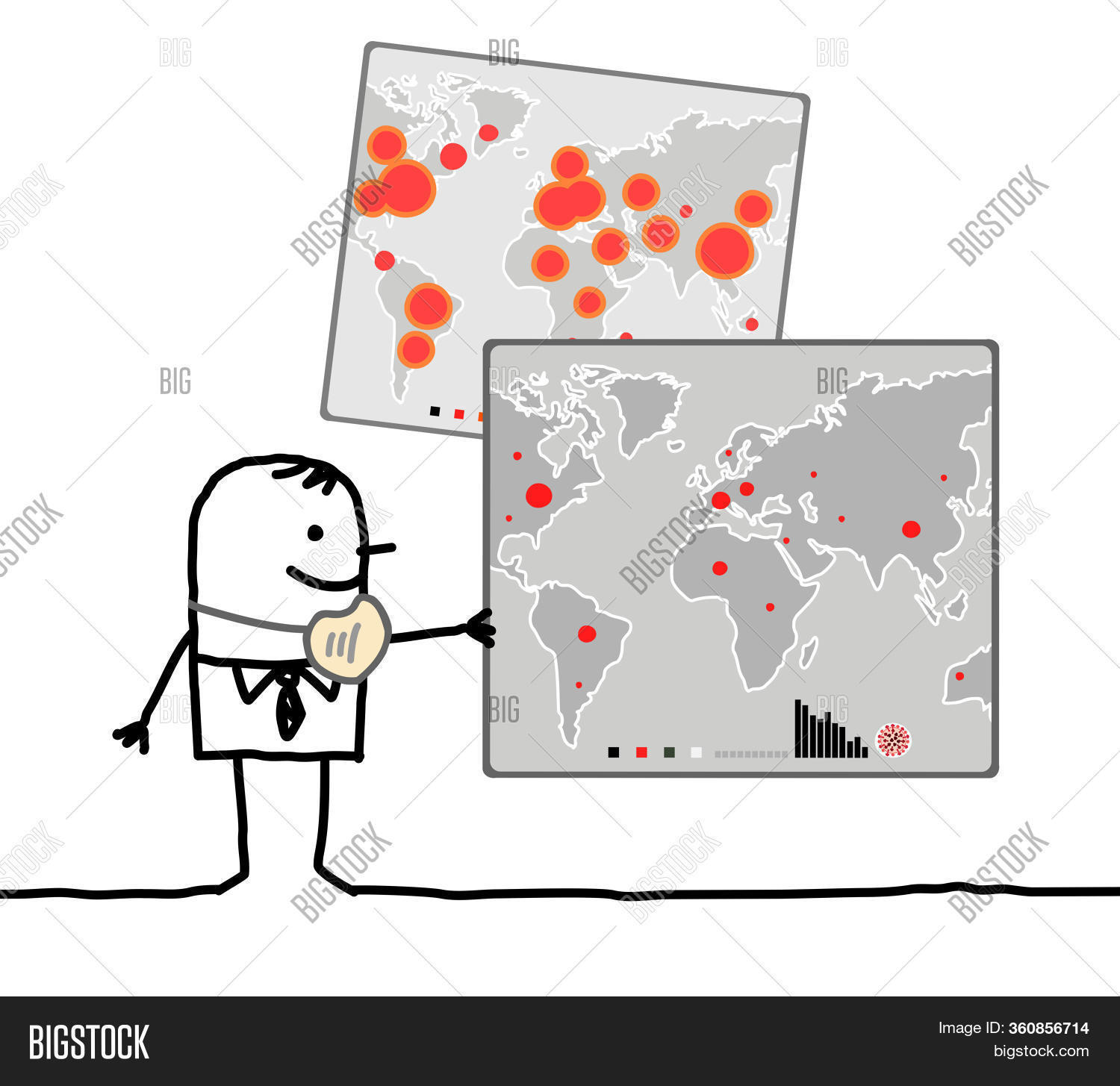 Hand Drawn Cartoon Vector & Photo (Free Trial) | Bigstock