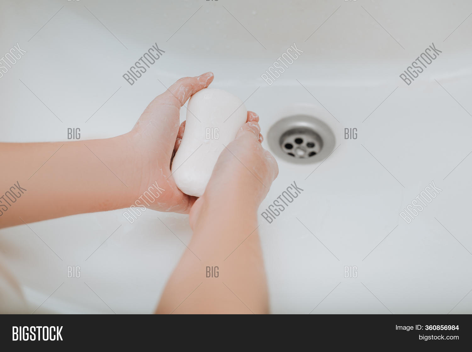 Child Using Soap Image & Photo (Free Trial) | Bigstock