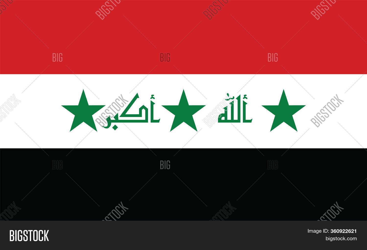 Iraq Flag Illustration Image & Photo (Free Trial) | Bigstock
