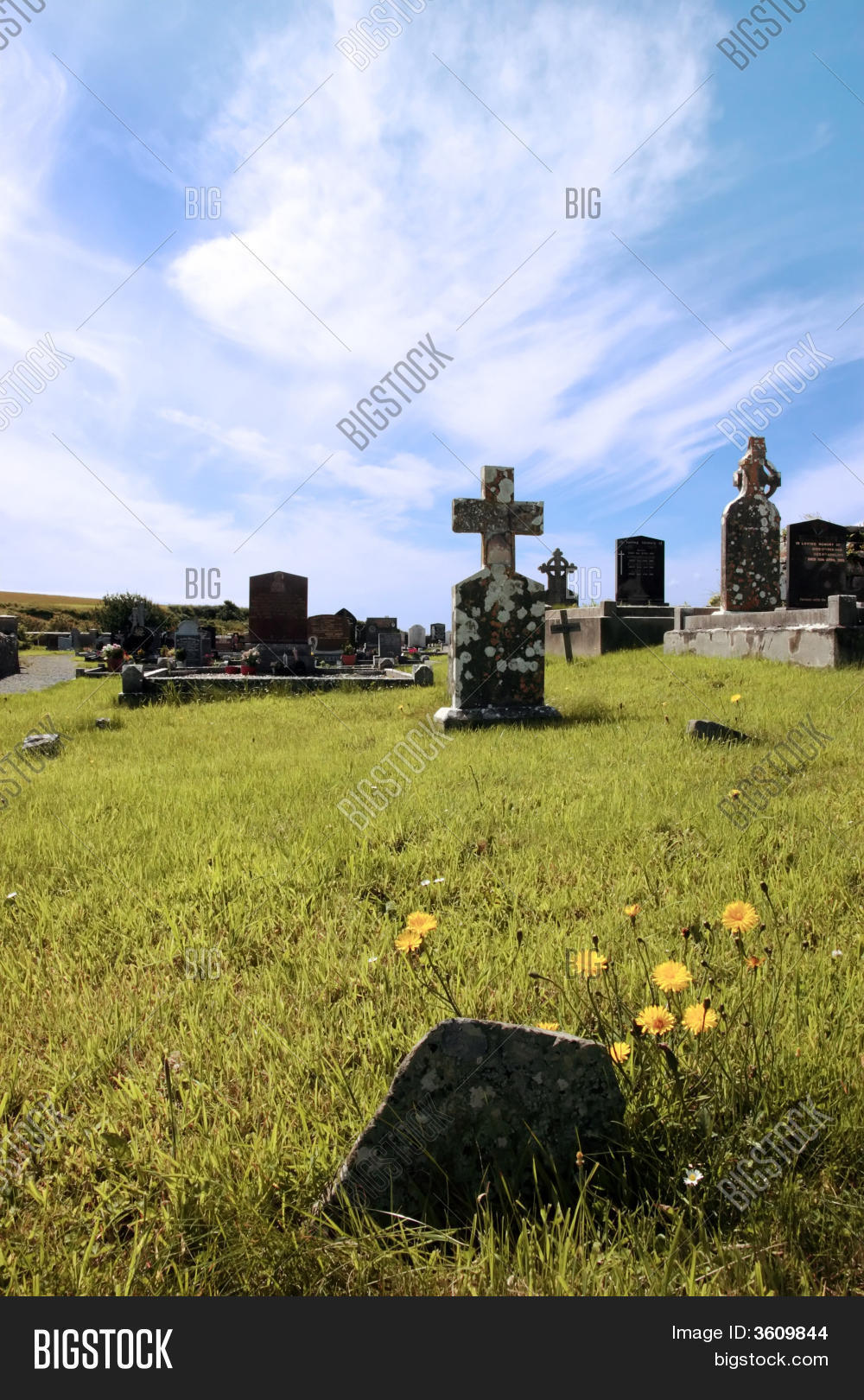 Irish Graveyard Image & Photo (Free Trial) | Bigstock