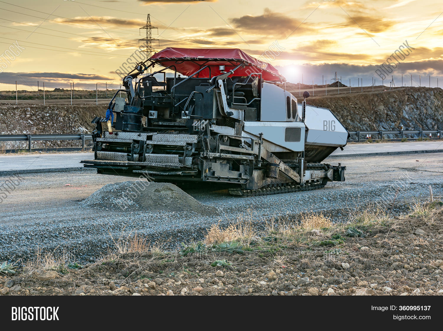 Asphalt Machinery Image & Photo (Free Trial) | Bigstock