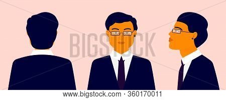 Man Different Angles Vector & Photo (Free Trial) | Bigstock