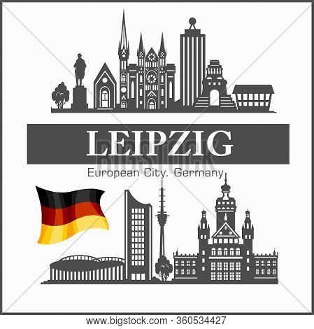 Leipzig City Skyline Vector & Photo (Free Trial) | Bigstock