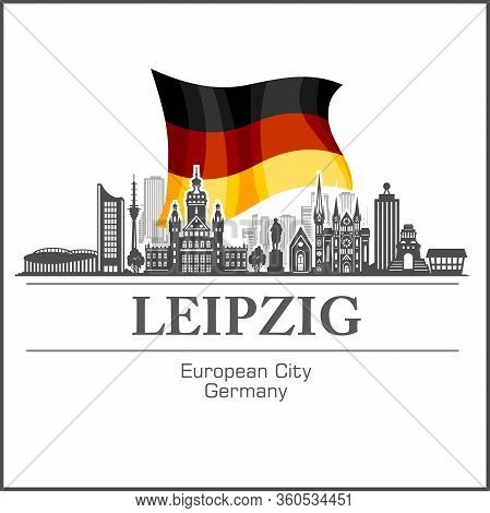 Leipzig City Skyline Vector & Photo (Free Trial) | Bigstock