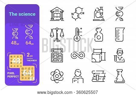 Set Science Simple Vector & Photo (Free Trial) | Bigstock