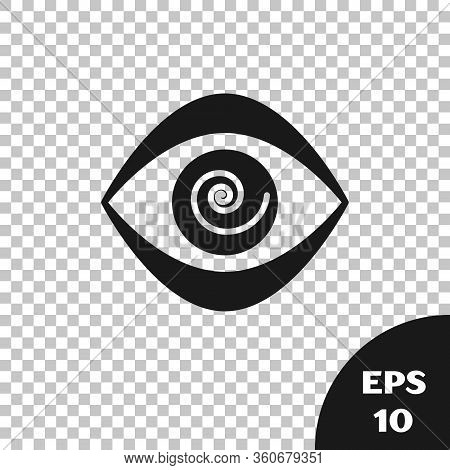 Black Hypnosis Icon Vector & Photo (Free Trial) | Bigstock
