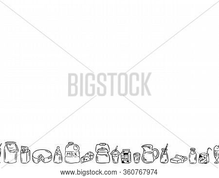 Dairy Products Vector & Photo (Free Trial) | Bigstock