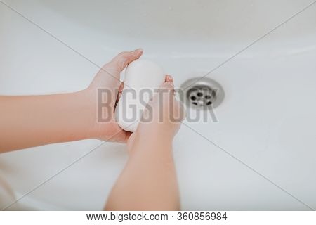 Child Using Soap Image & Photo (Free Trial) | Bigstock