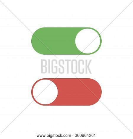 Switch On Off. Toggle Vector & Photo (Free Trial) | Bigstock