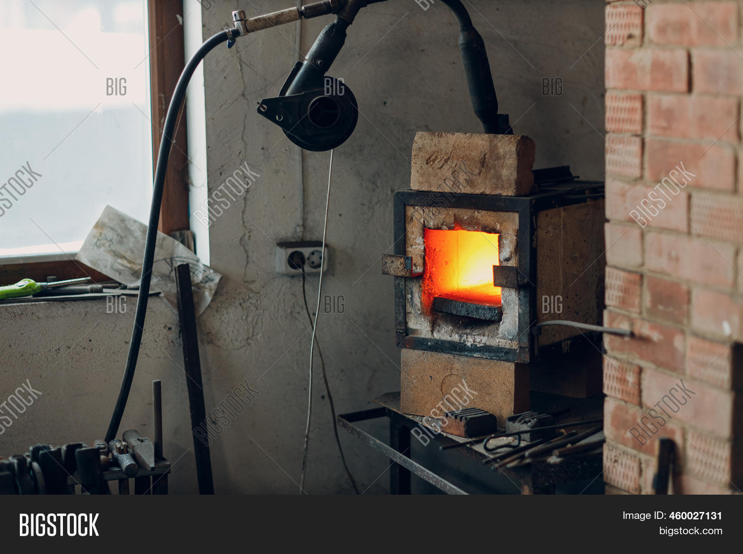Blacksmith Forge Oven Image & Photo (Free Trial) | Bigstock