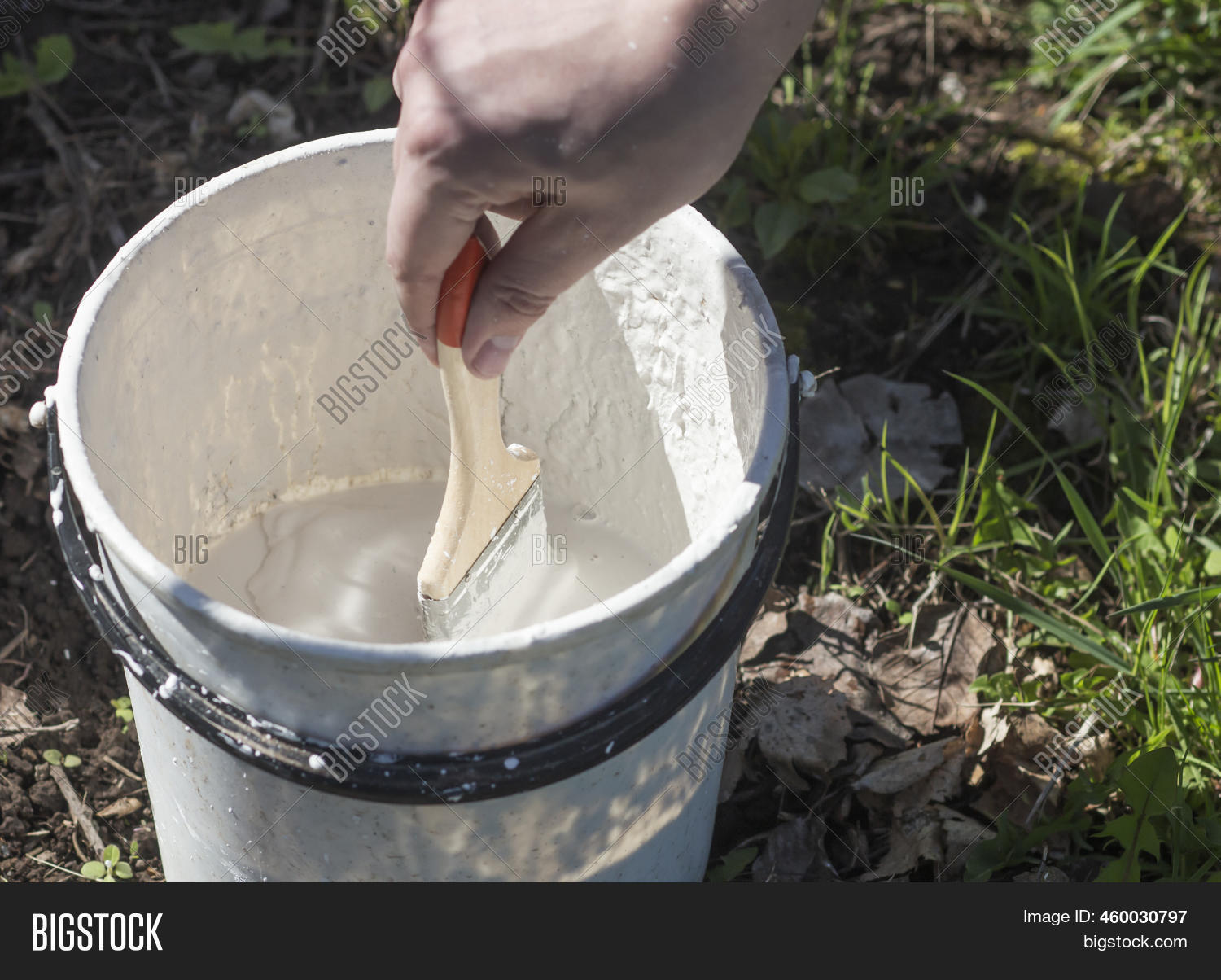 Bucket Whitewash Image & Photo (Free Trial) | Bigstock