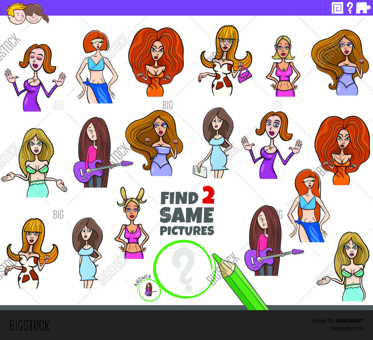 Cartoon Illustration Vector & Photo (Free Trial) | Bigstock