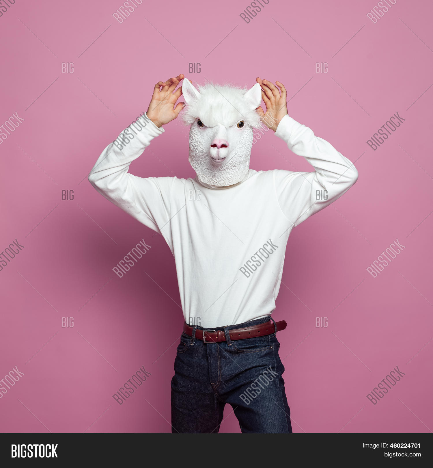 Lama Human Standing Image & Photo (Free Trial) | Bigstock