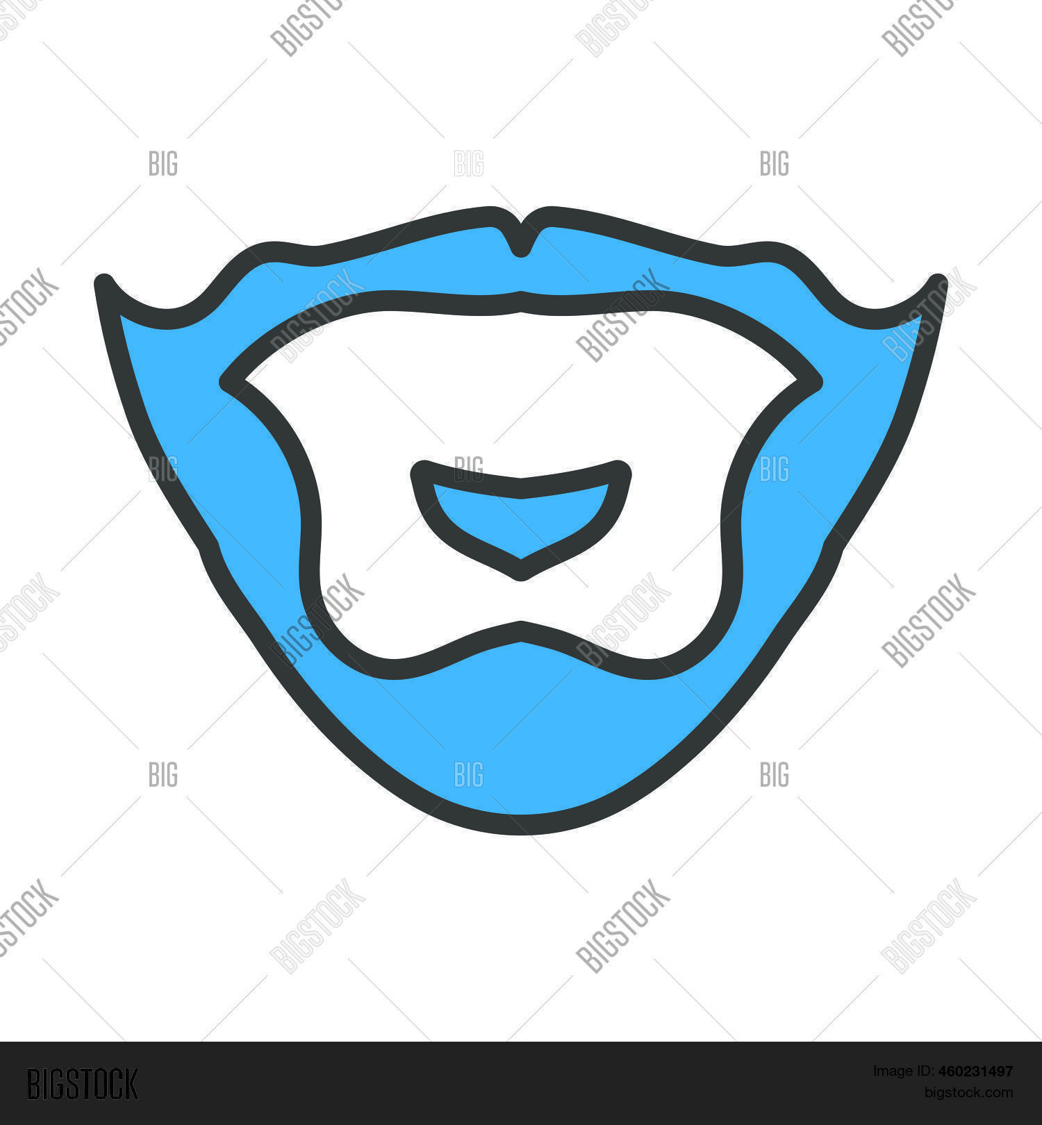Goatee Icon. Editable Vector & Photo (Free Trial) | Bigstock