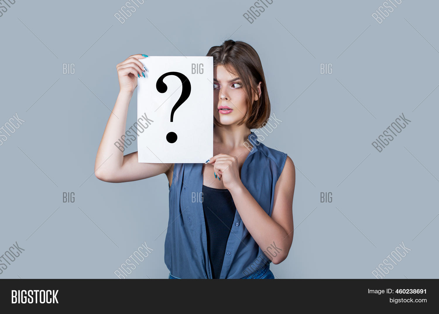 Woman Doubtful Image & Photo (Free Trial) | Bigstock