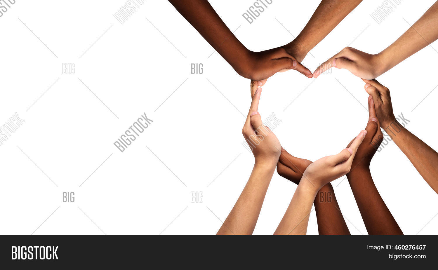 Unity Diversity Heart Image & Photo (Free Trial) | Bigstock