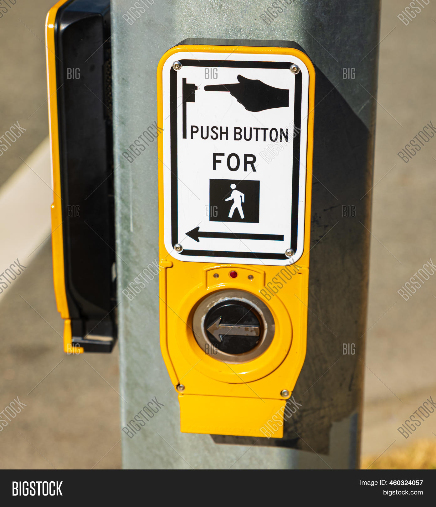 Push Button Crosswalk Image & Photo (Free Trial) | Bigstock