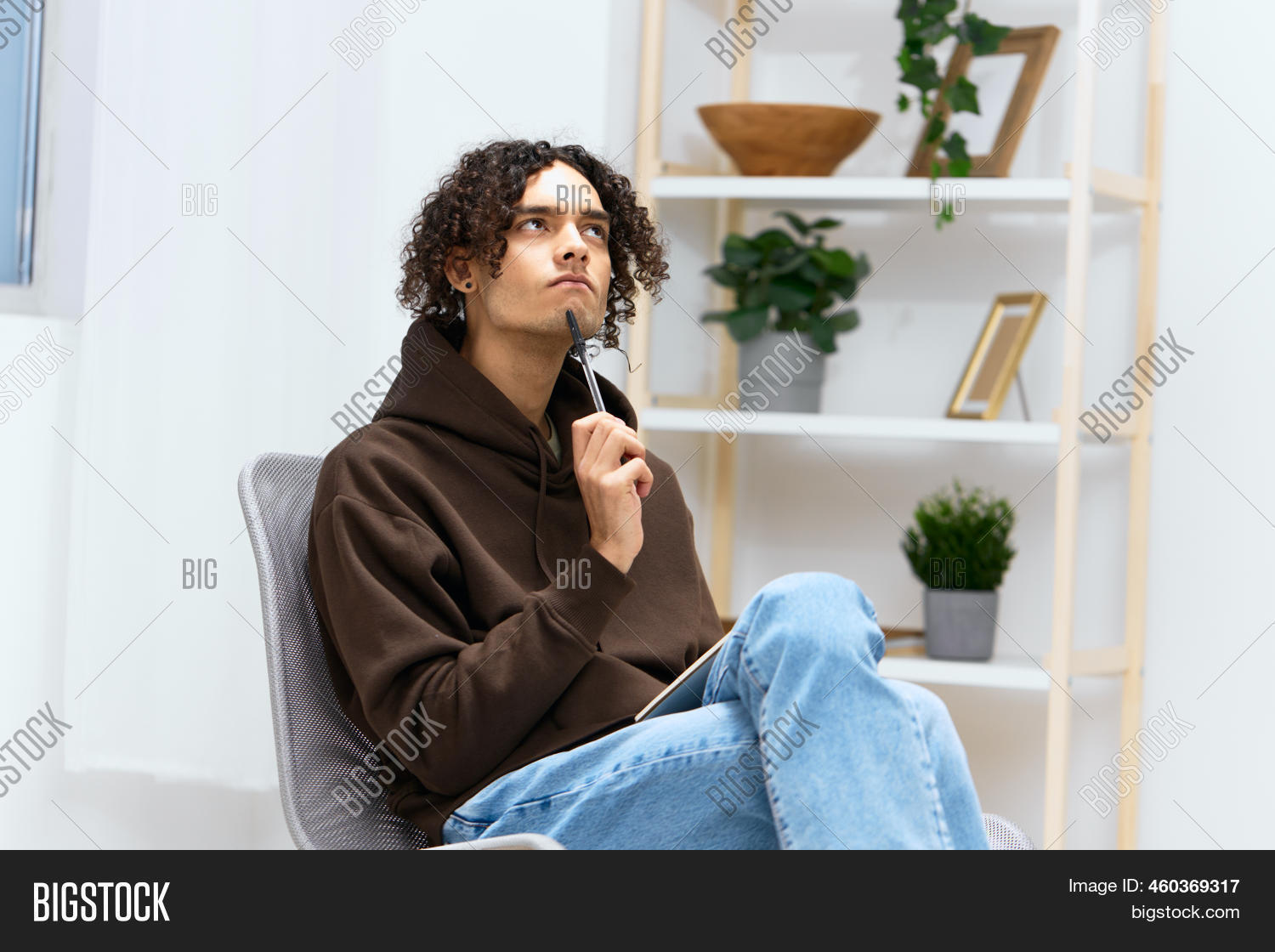 Handsome Guy Writes Image & Photo (Free Trial) | Bigstock