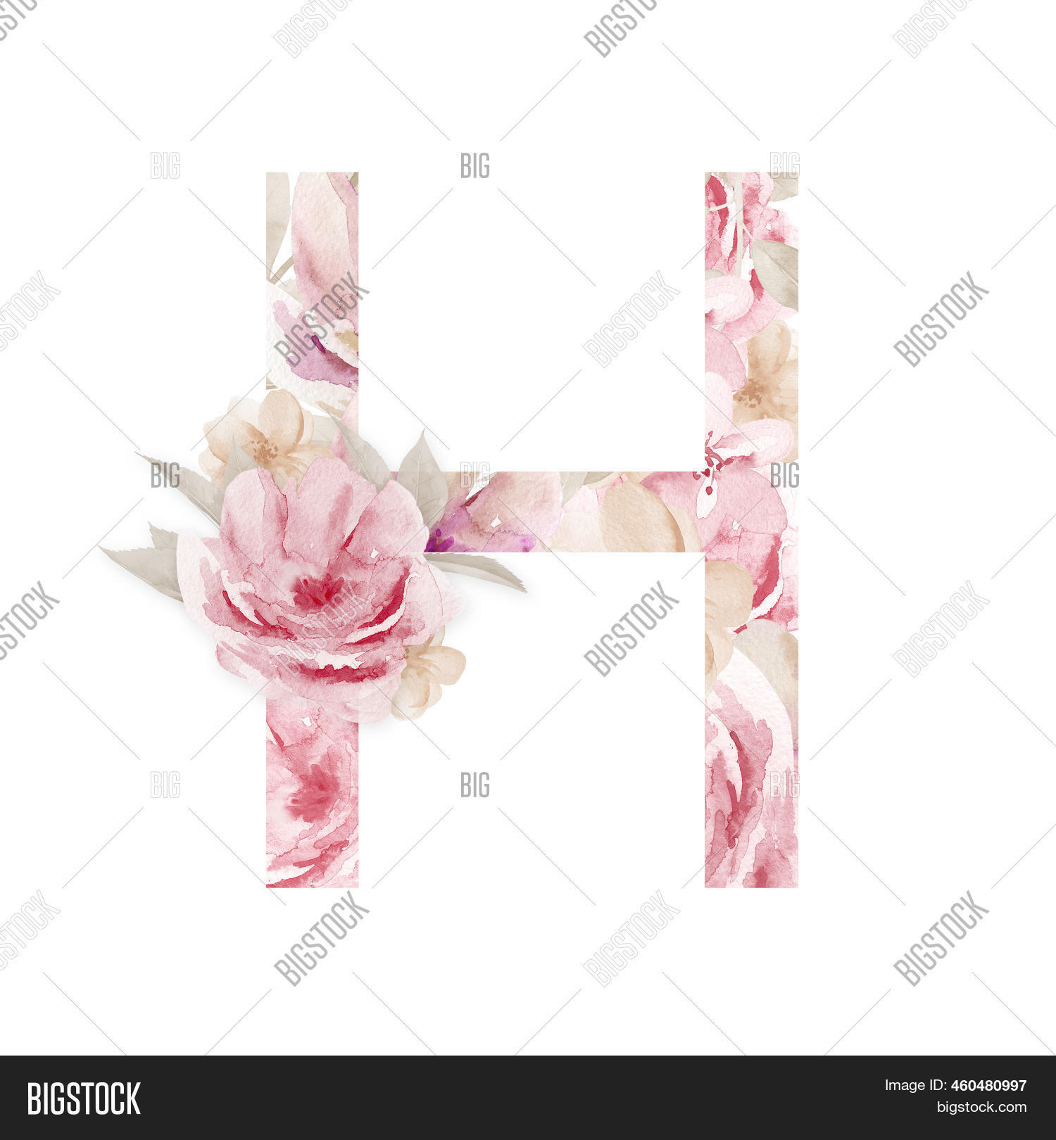 Aesthetic Letter H Image & Photo (Free Trial) | Bigstock