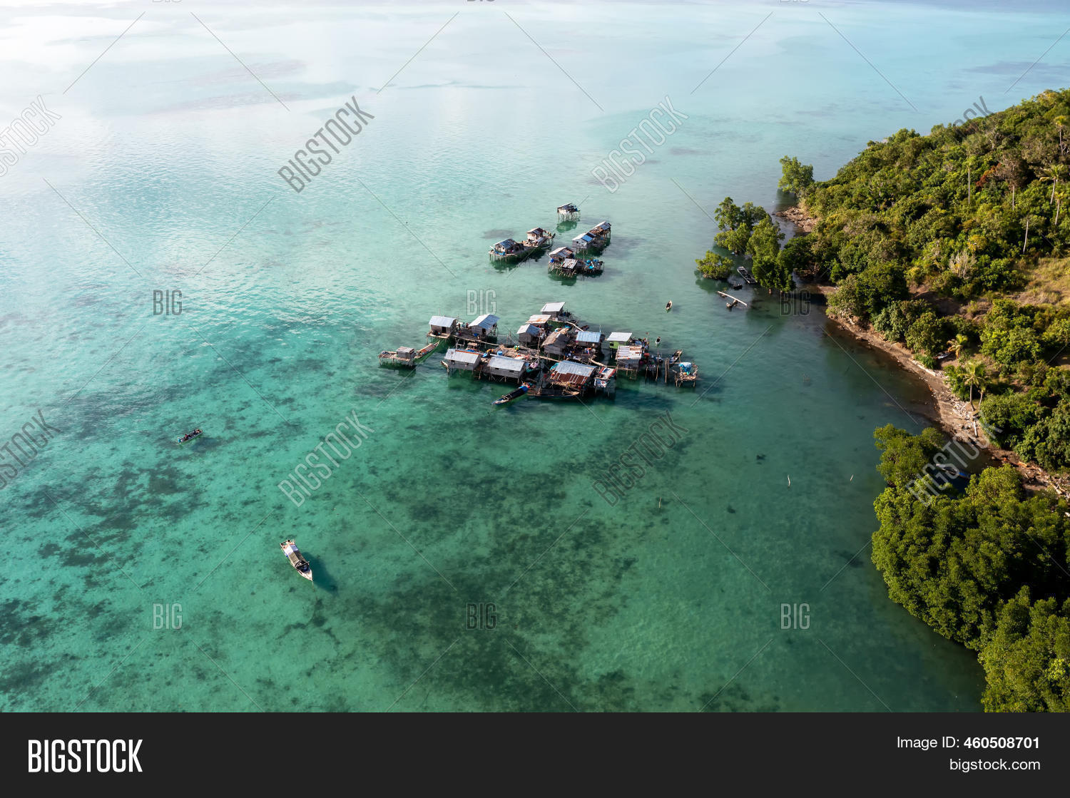 Aerial View Sea Gypsy Image & Photo (Free Trial) | Bigstock