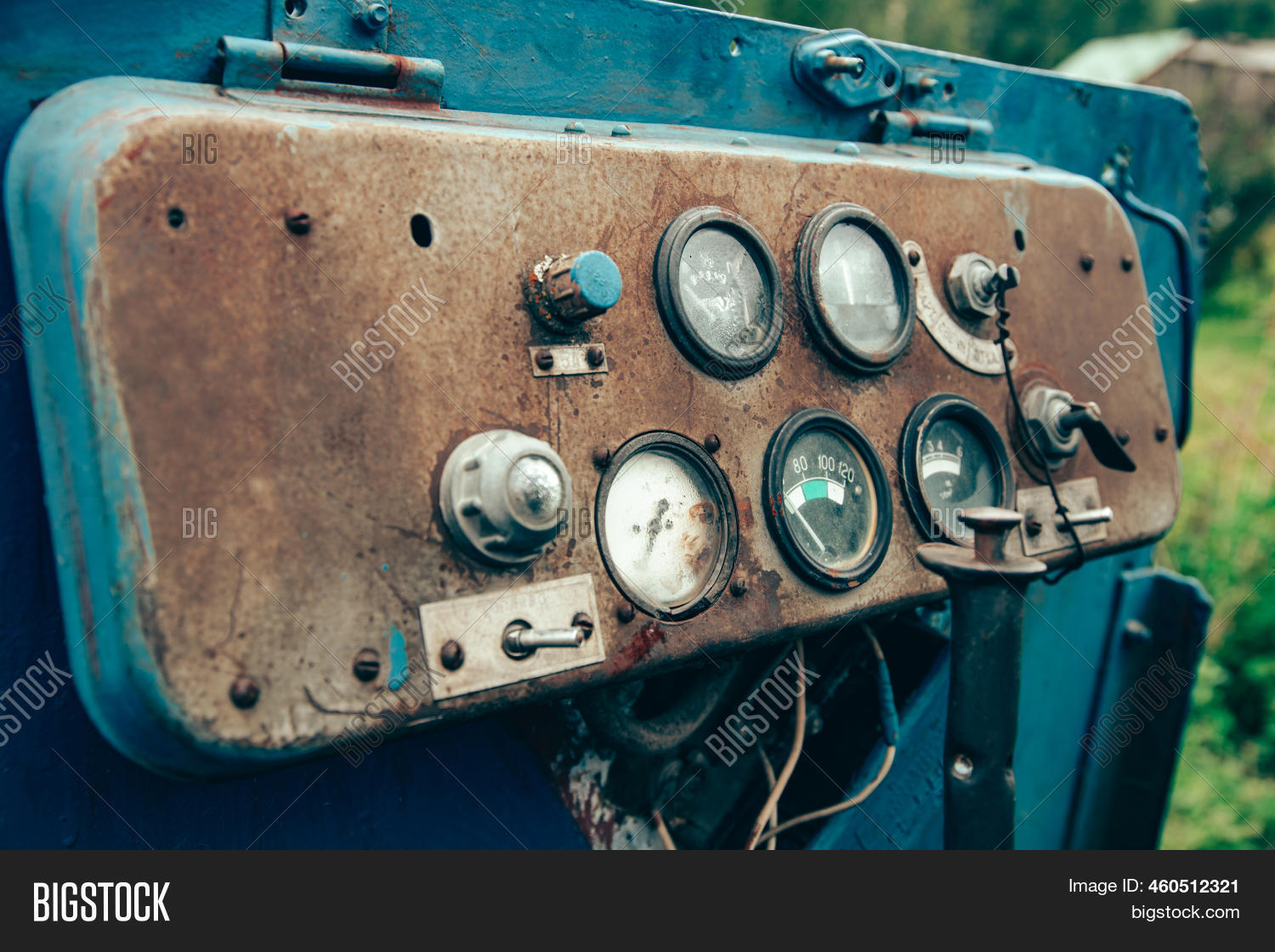 Rusty Steel Dashboard Image & Photo (Free Trial) | Bigstock