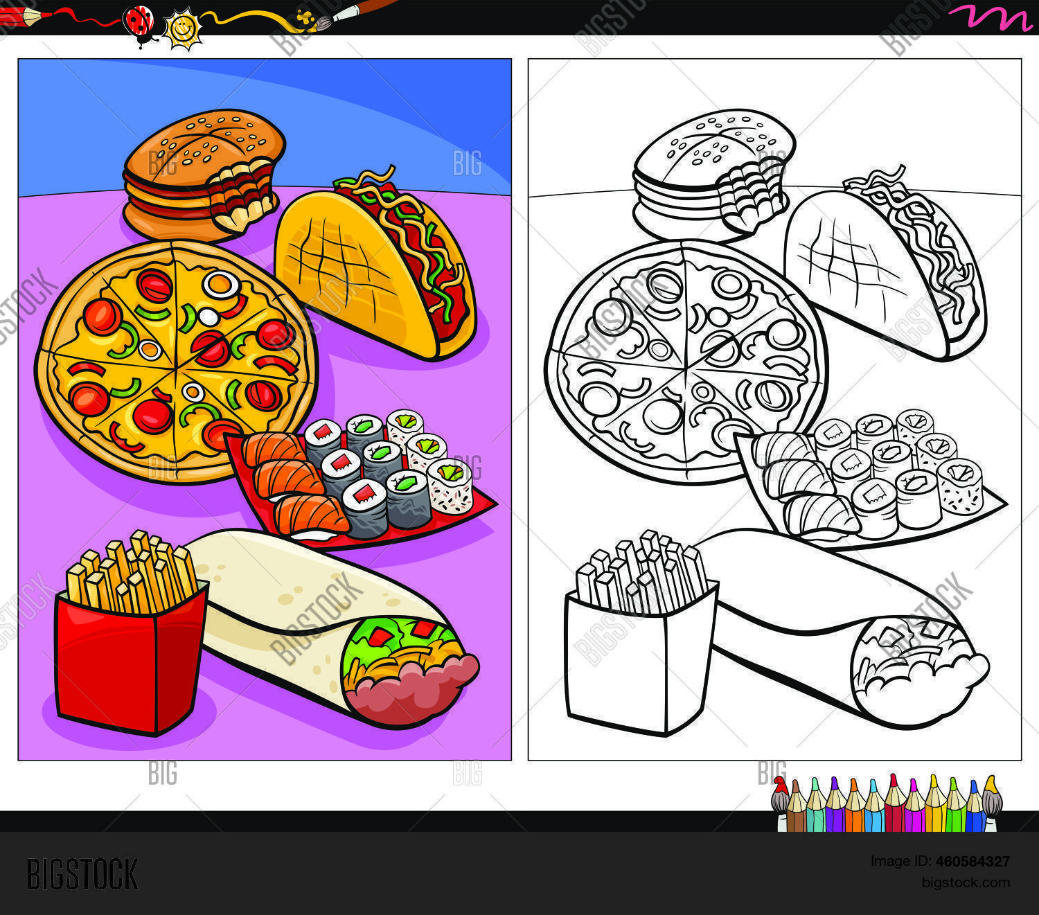 Cartoon Illustration Vector & Photo (Free Trial) | Bigstock