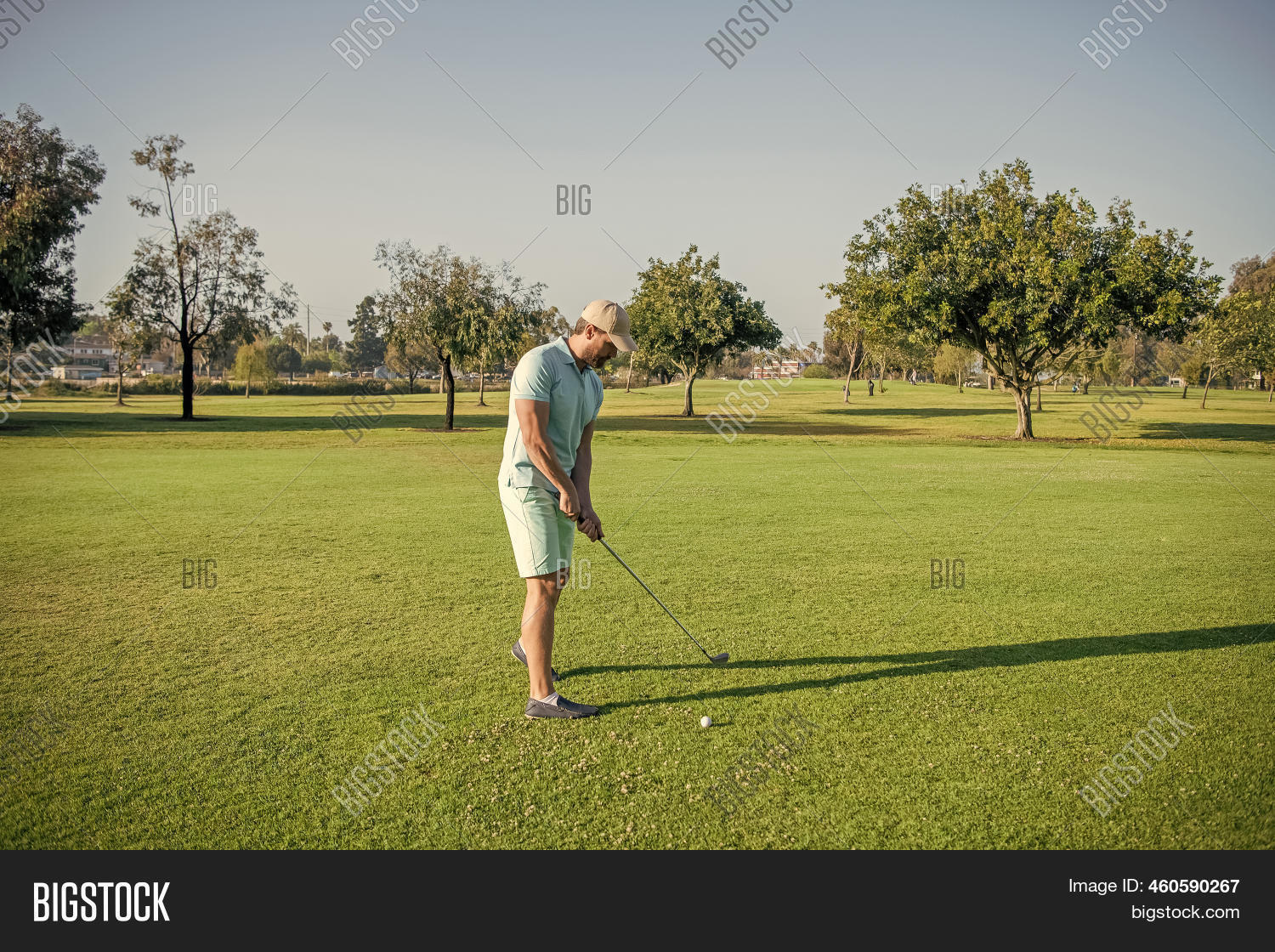 Portrait Golfer Cap Image & Photo (Free Trial) | Bigstock