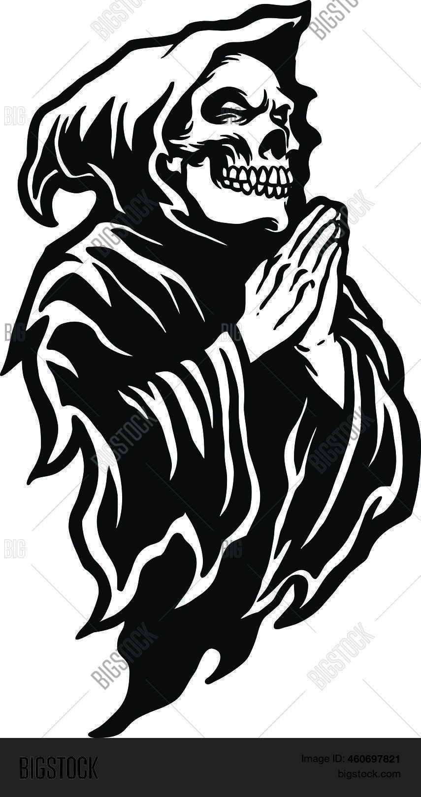 Death Grim Reaper Vector & Photo (Free Trial) | Bigstock