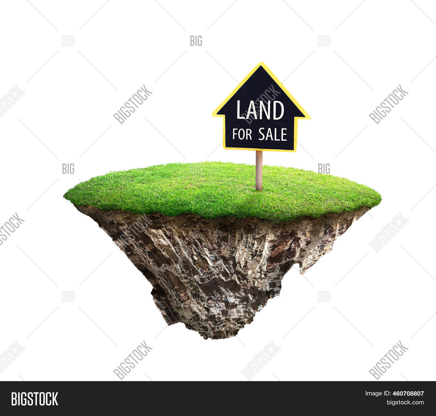 Land Sale Sign On Image & Photo (Free Trial) | Bigstock