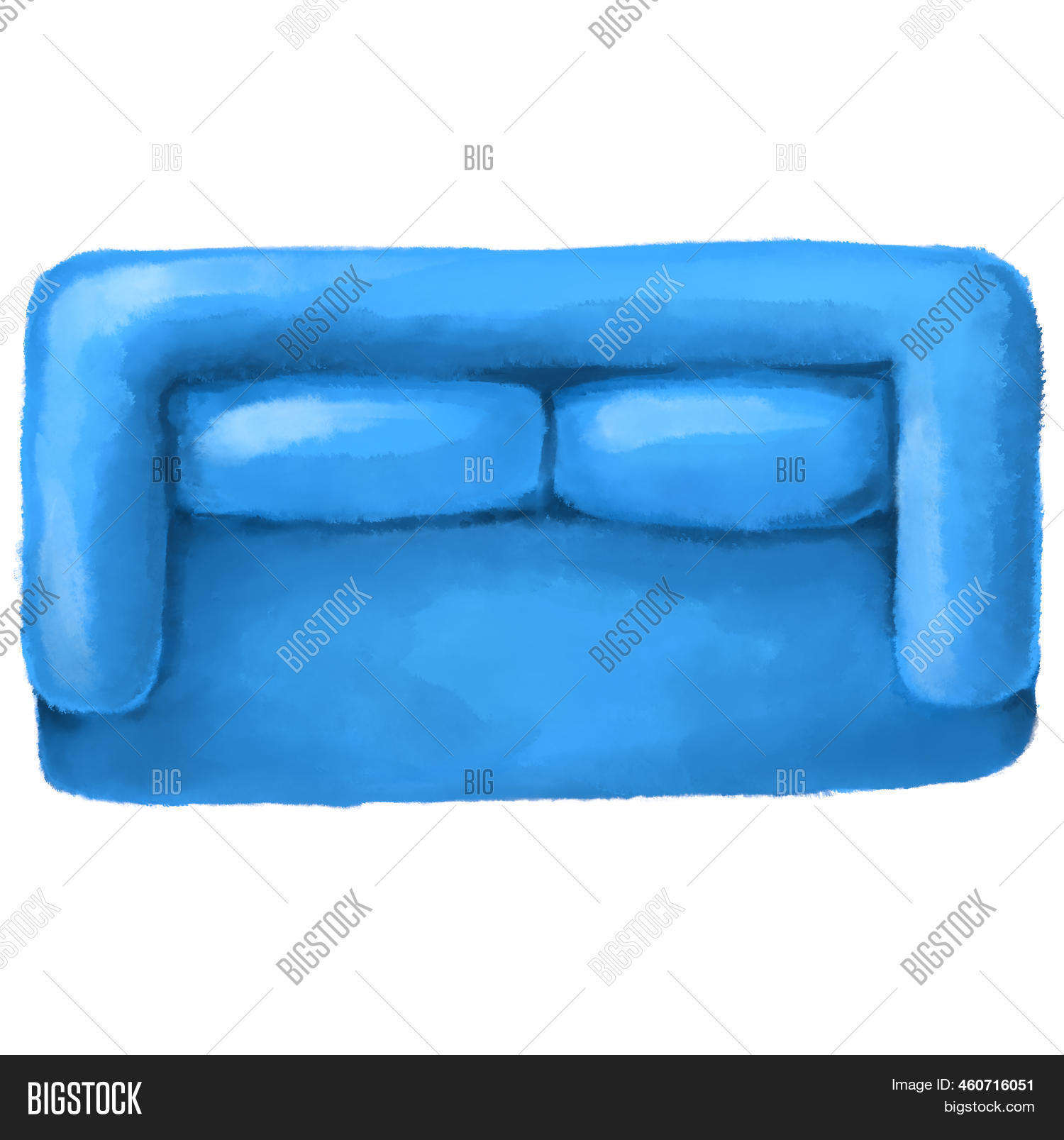 Sofa Top View Plan Image & Photo (Free Trial) | Bigstock
