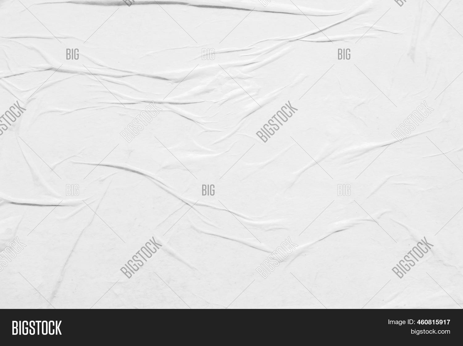 White Crumpled Creased Image & Photo (Free Trial) | Bigstock