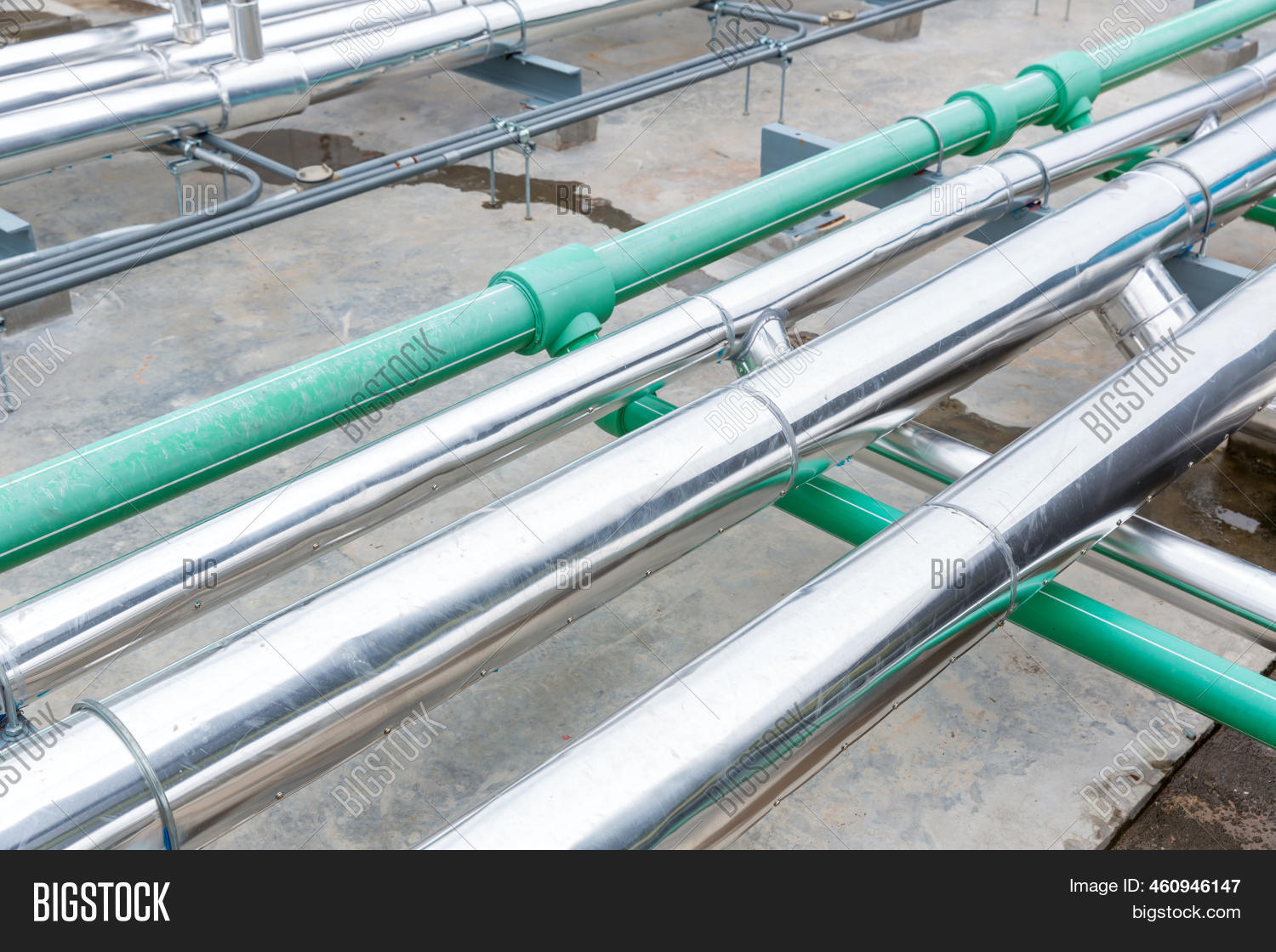 Pipe Air Conditioner Image & Photo (Free Trial) | Bigstock