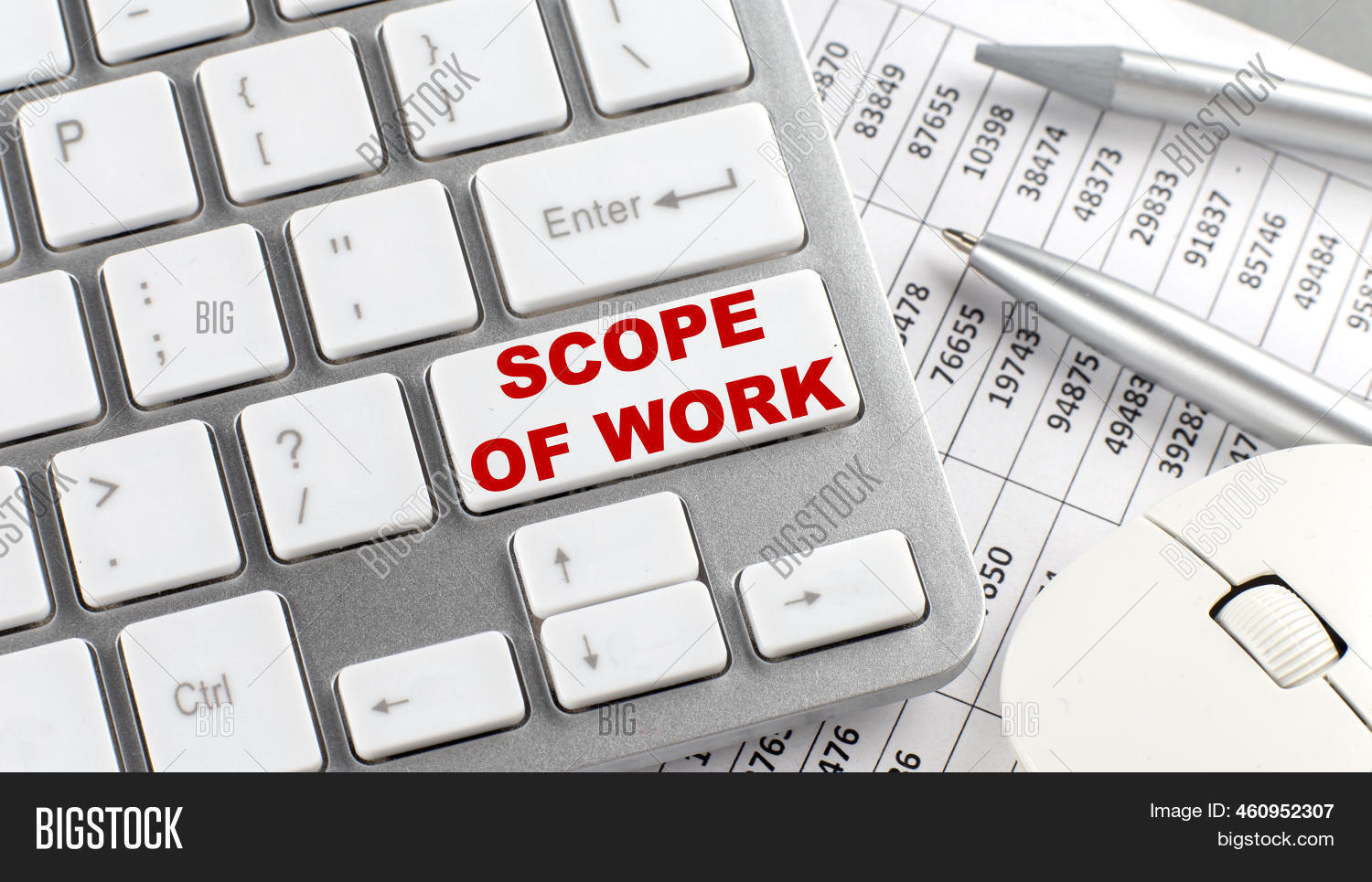 Scope Work Text On Image & Photo (Free Trial) | Bigstock